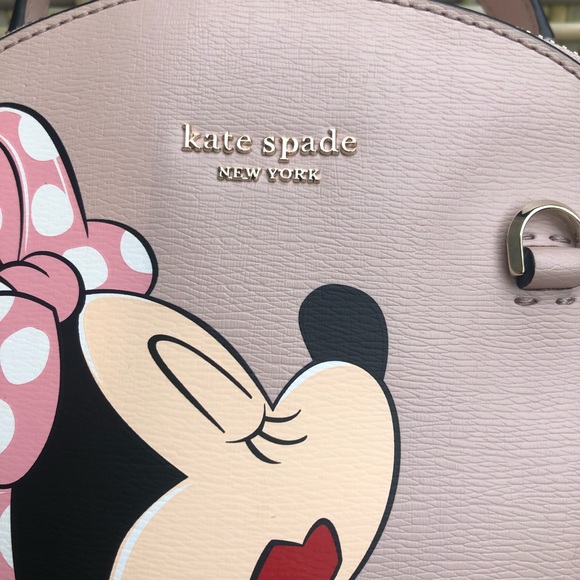 kate spade | Bags | Kate Spade Minnie Mouse Backpack Bag Disney Mickey ...